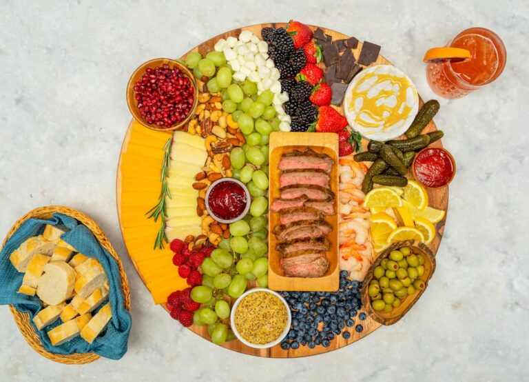 Surf ‘n’ Turf Steak & Shrimp Charcuterie Board