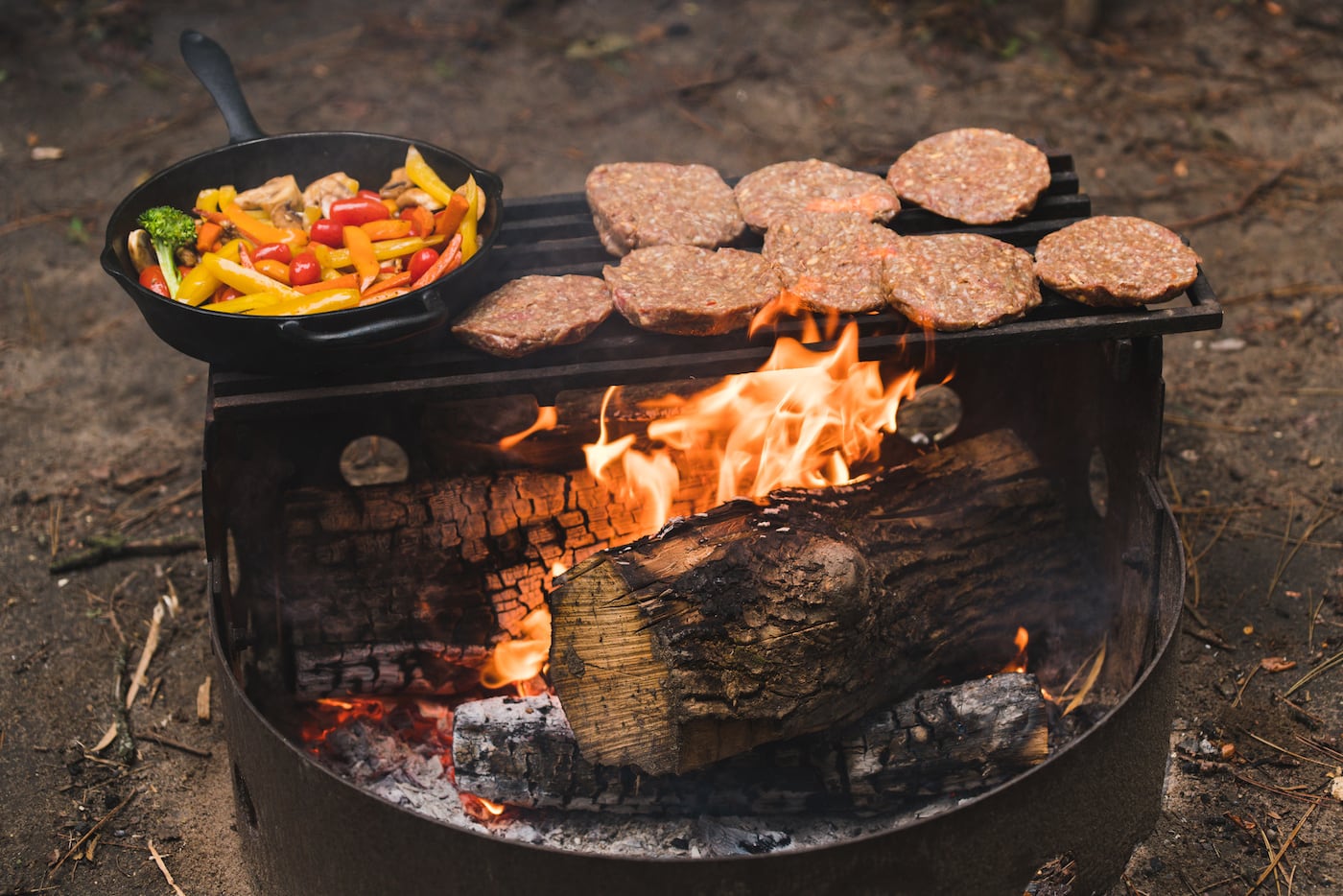 Outdoor Cooking 101: Grill, Smoke, and Cook Beef on Open Fire